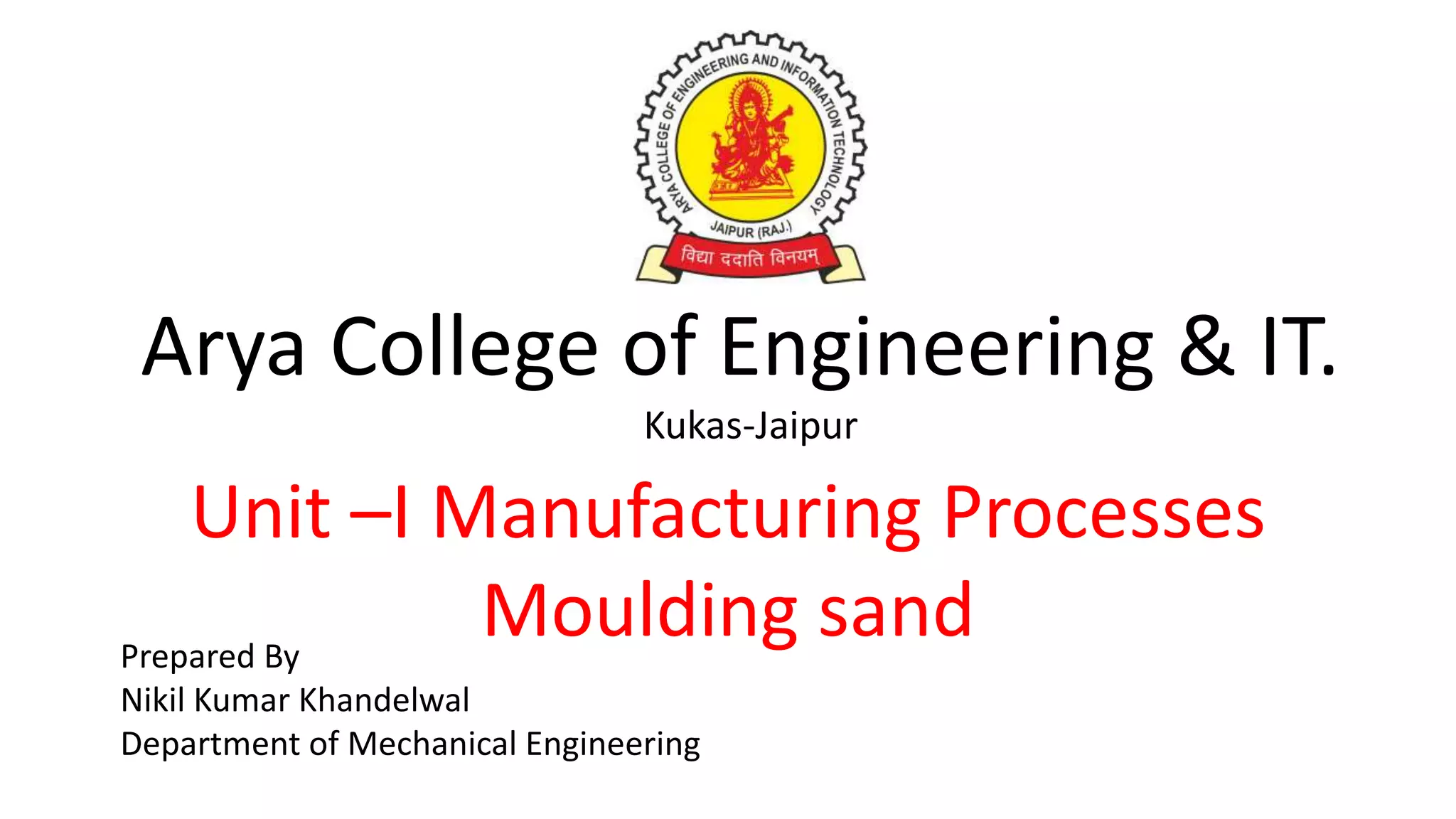 Moulding sand Properties.pptx