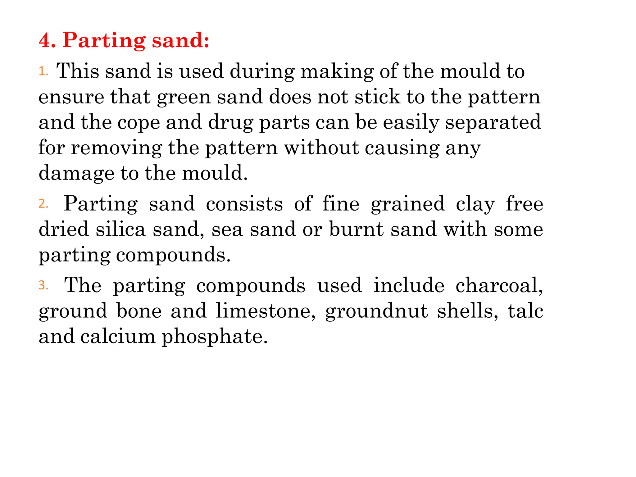 moulding Sand and its functions also its use in foundry | PDF