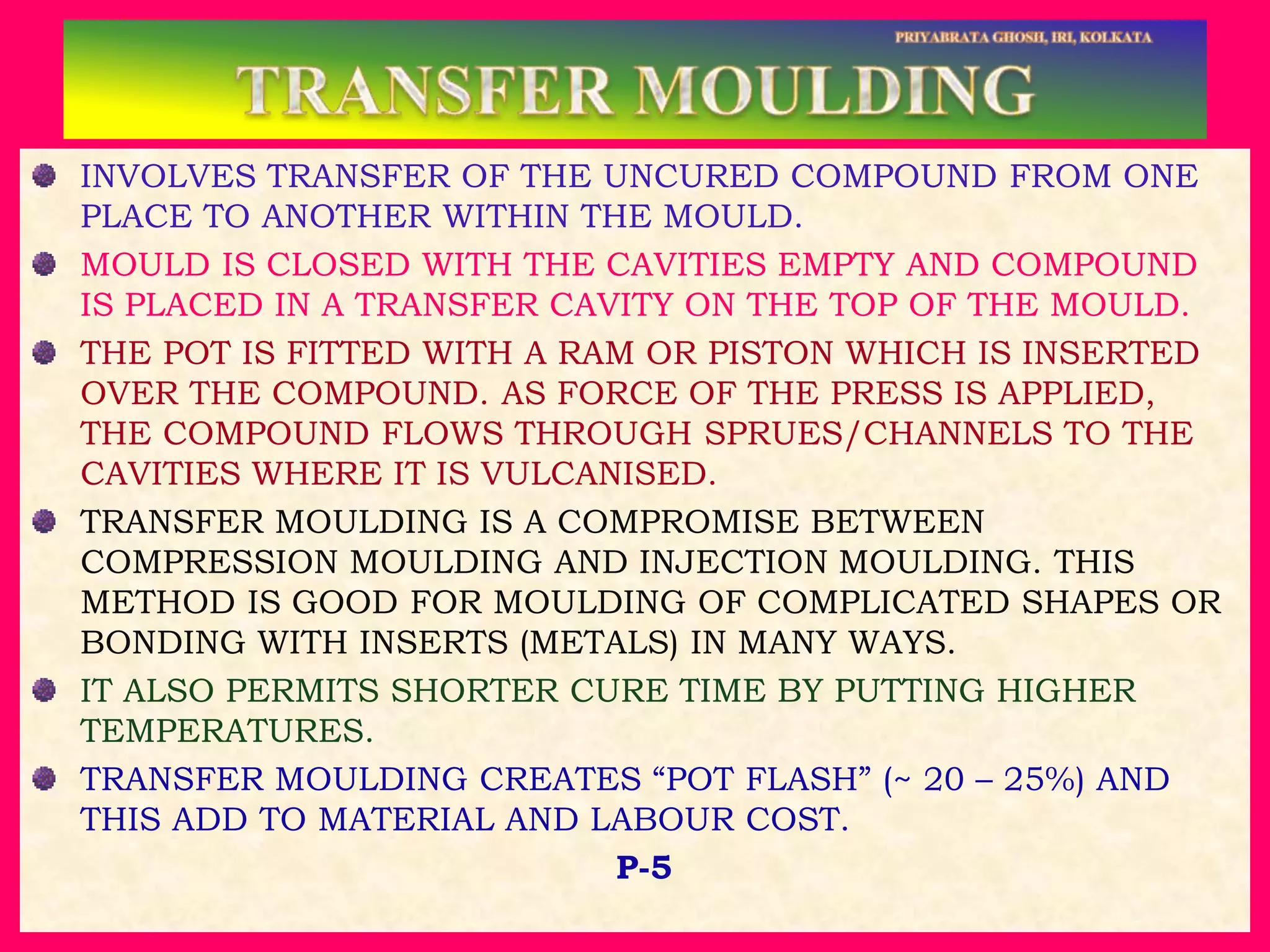 Moulding techniques 19 | PPT