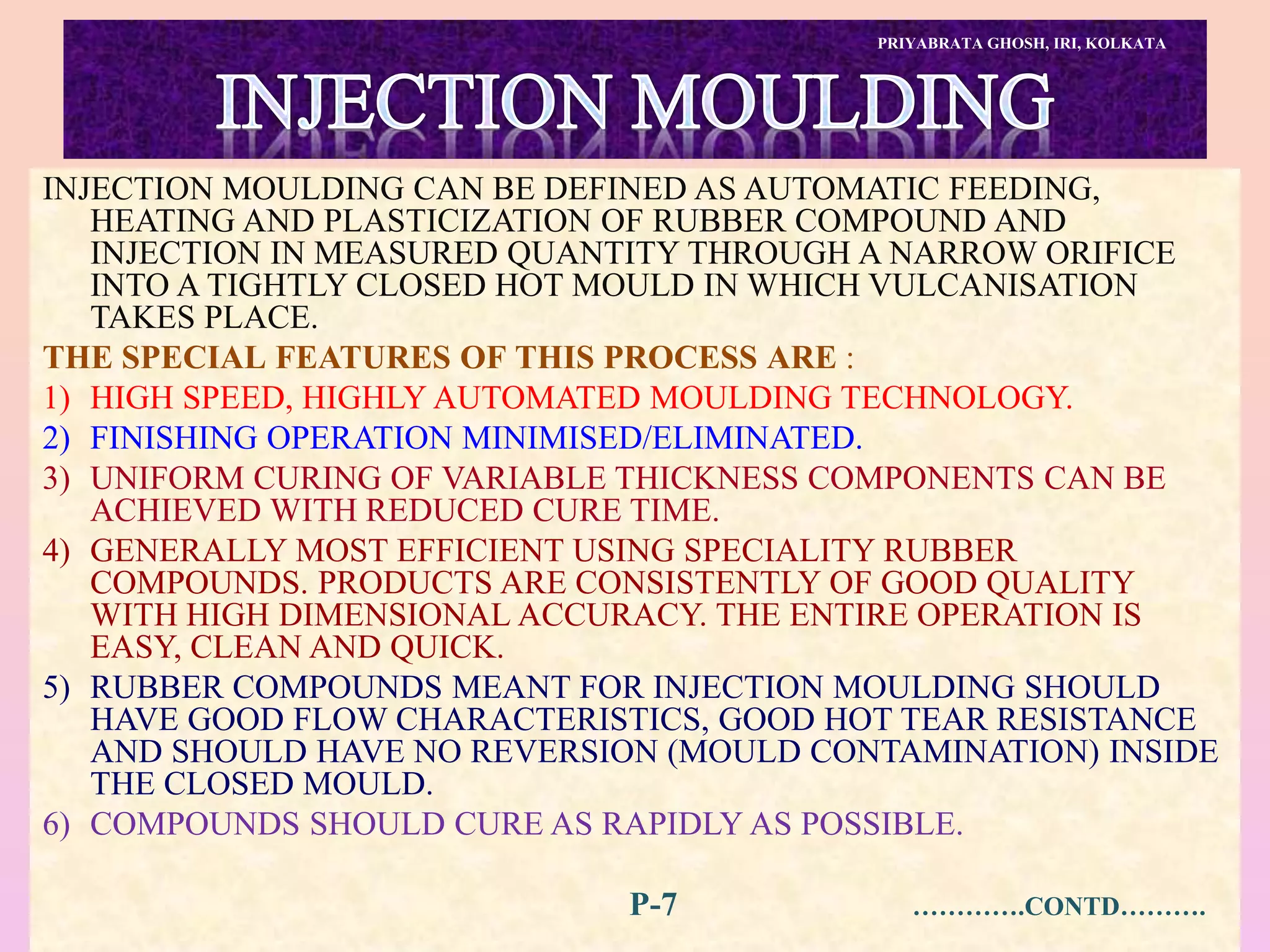 Moulding techniques 19 | PPT