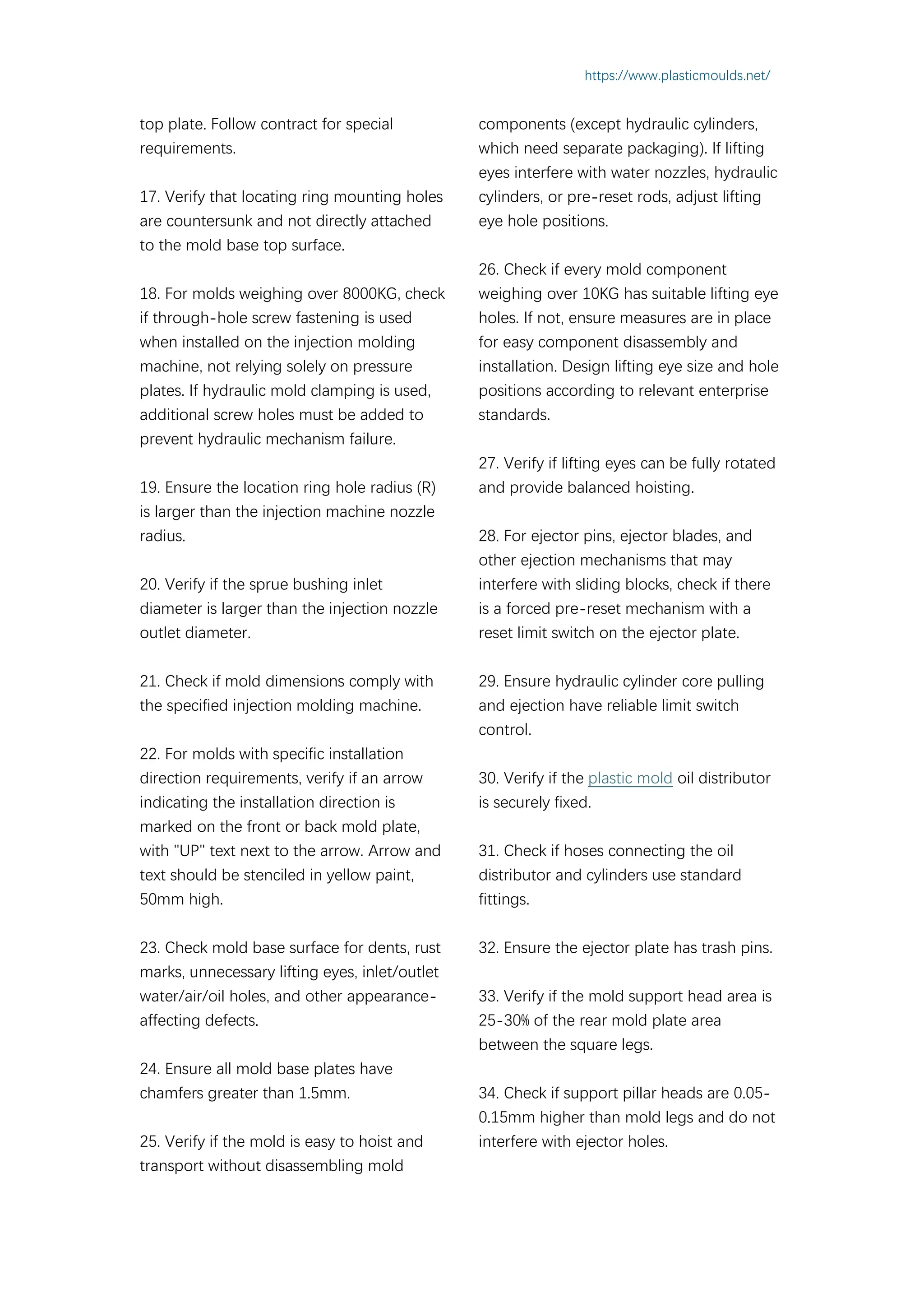 key points of mold manufacturing standards | PDF | Free Download