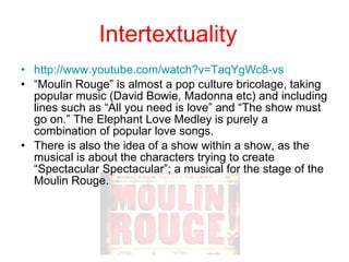 Moulin Rouge and Postmodernism | PPT