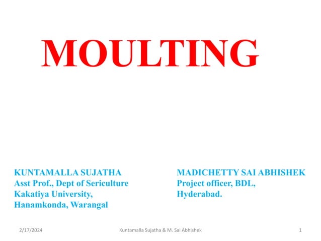 Moulting - The process and types | PPTX | Indoor Environmental Quality ...