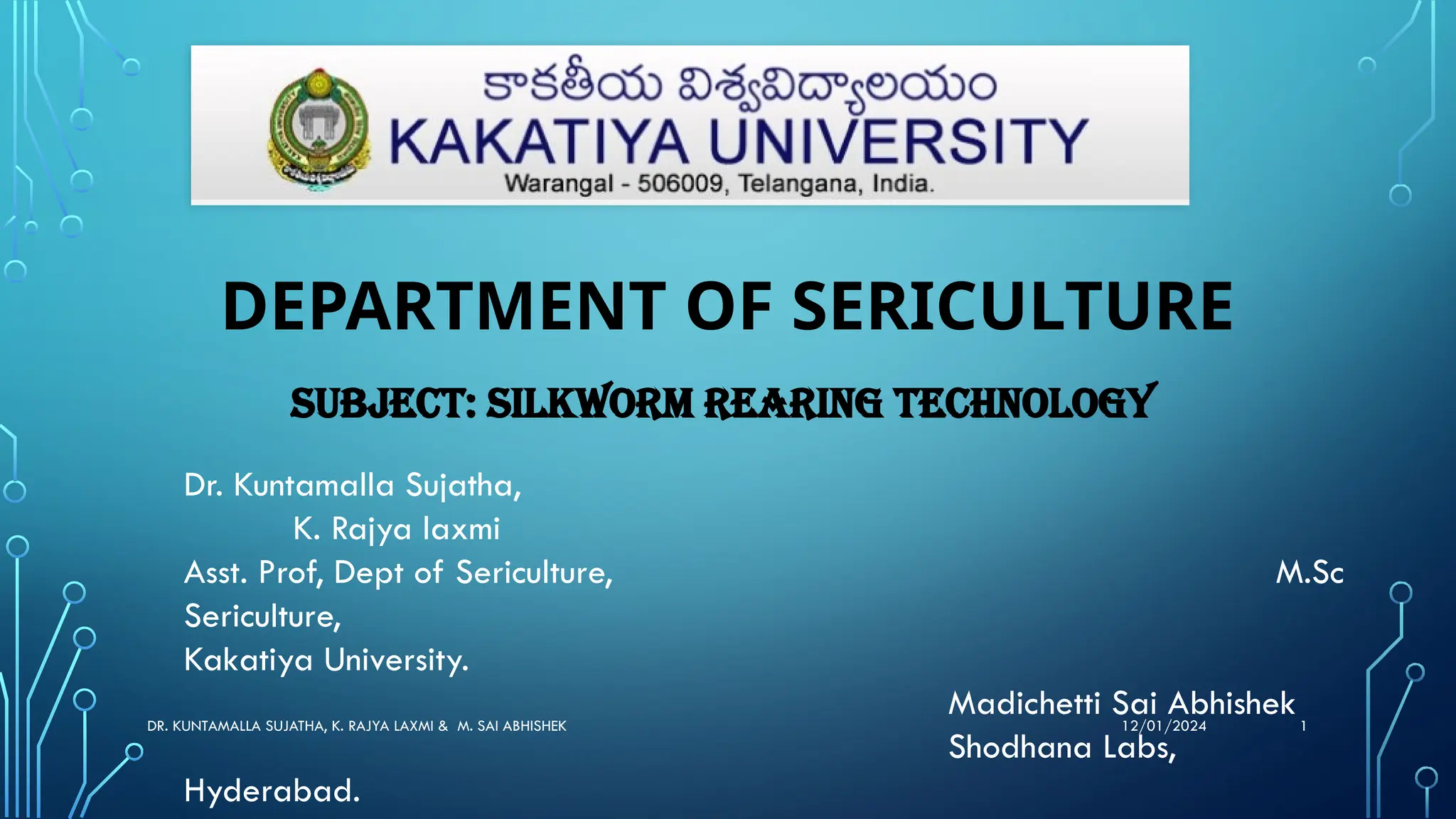 Moulting - Silkworm rearing technology.pptx