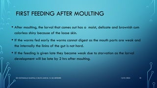 Moulting - Silkworm rearing technology.pptx