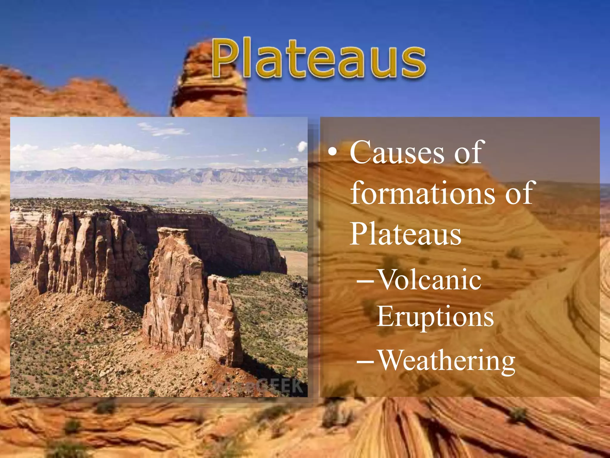 Mountainous and glacial landforms | PPTX