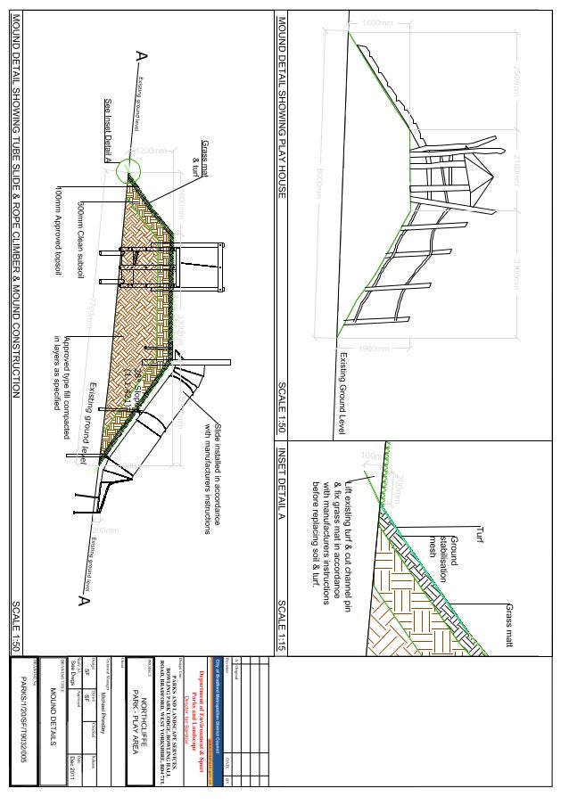 Play Area Mound Detail