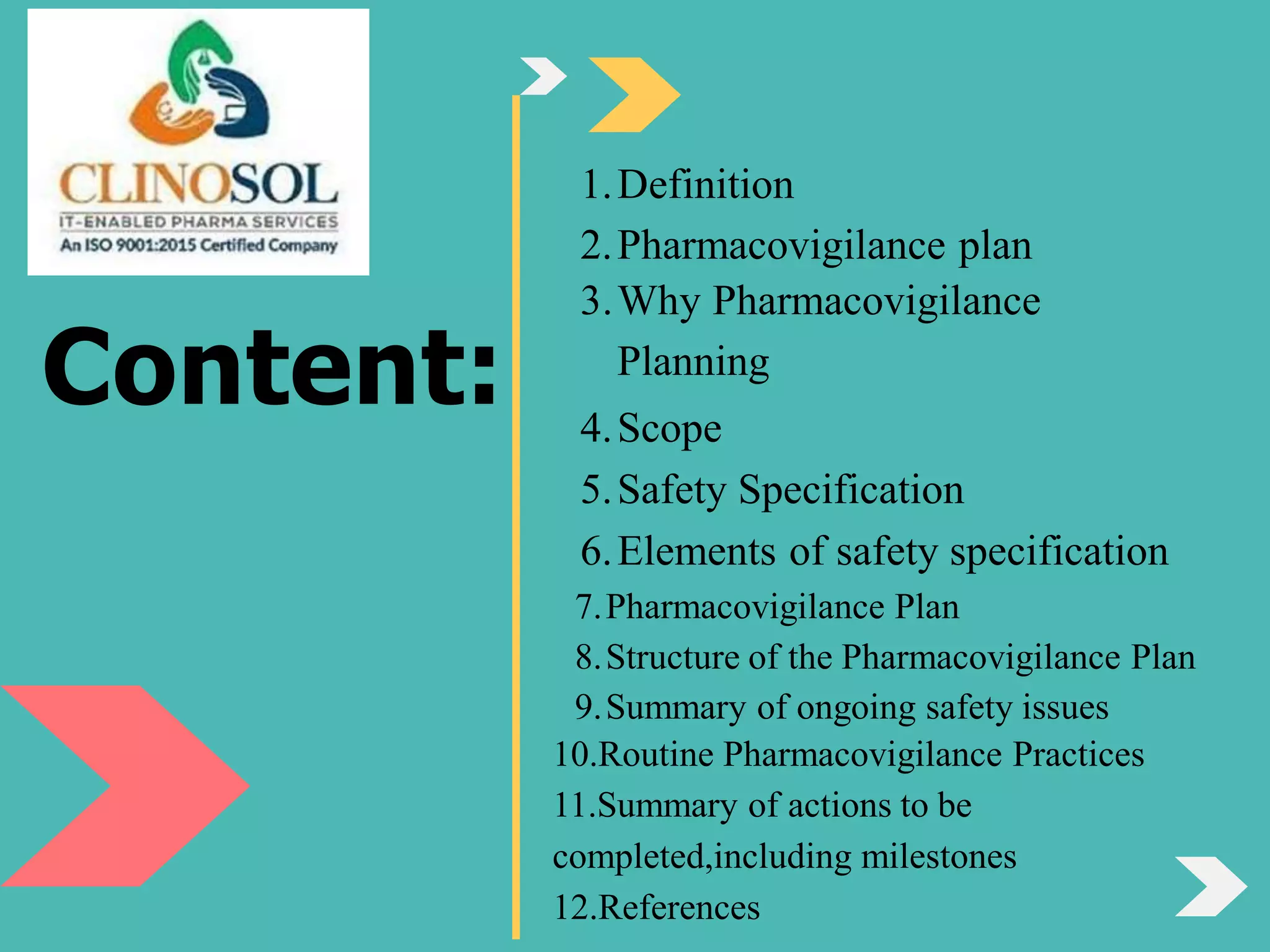 Pharmacovigilance Planning | PDF