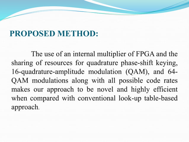 EFFICIENT FPGA IMPLEMENTATION OF ADDRESS GENERATOR FOR WIMAX DEINTERLEAVER | PPT