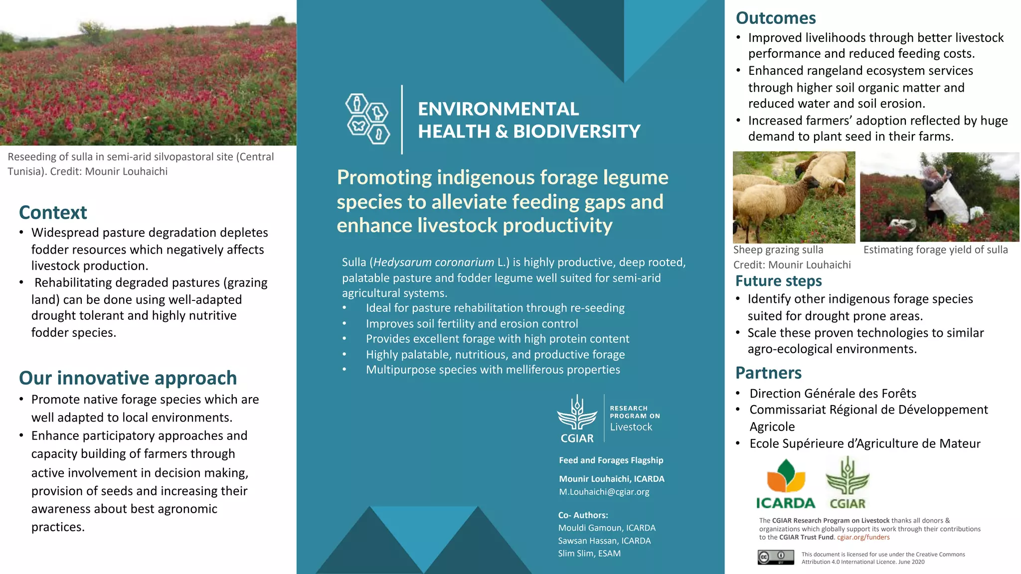 Promoting indigenous forage legume species to alleviate feeding gaps ...
