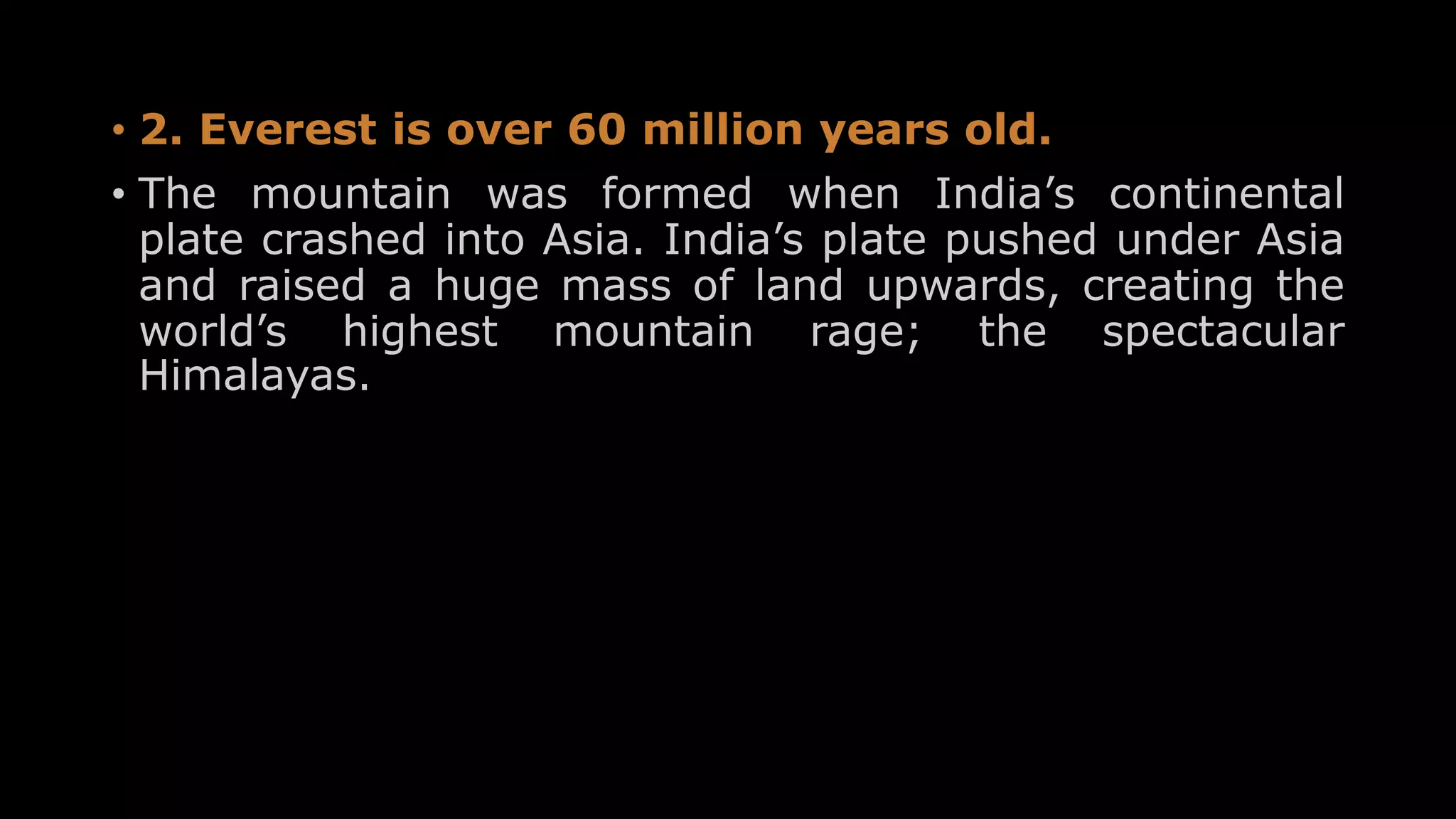 Mount everest PPT | PPTX