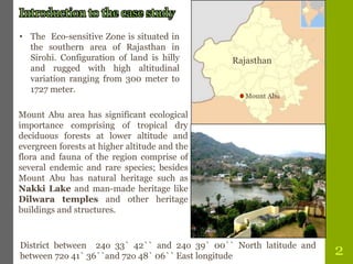Mount abu - ECO SENSITIVE ZONE | PPTX