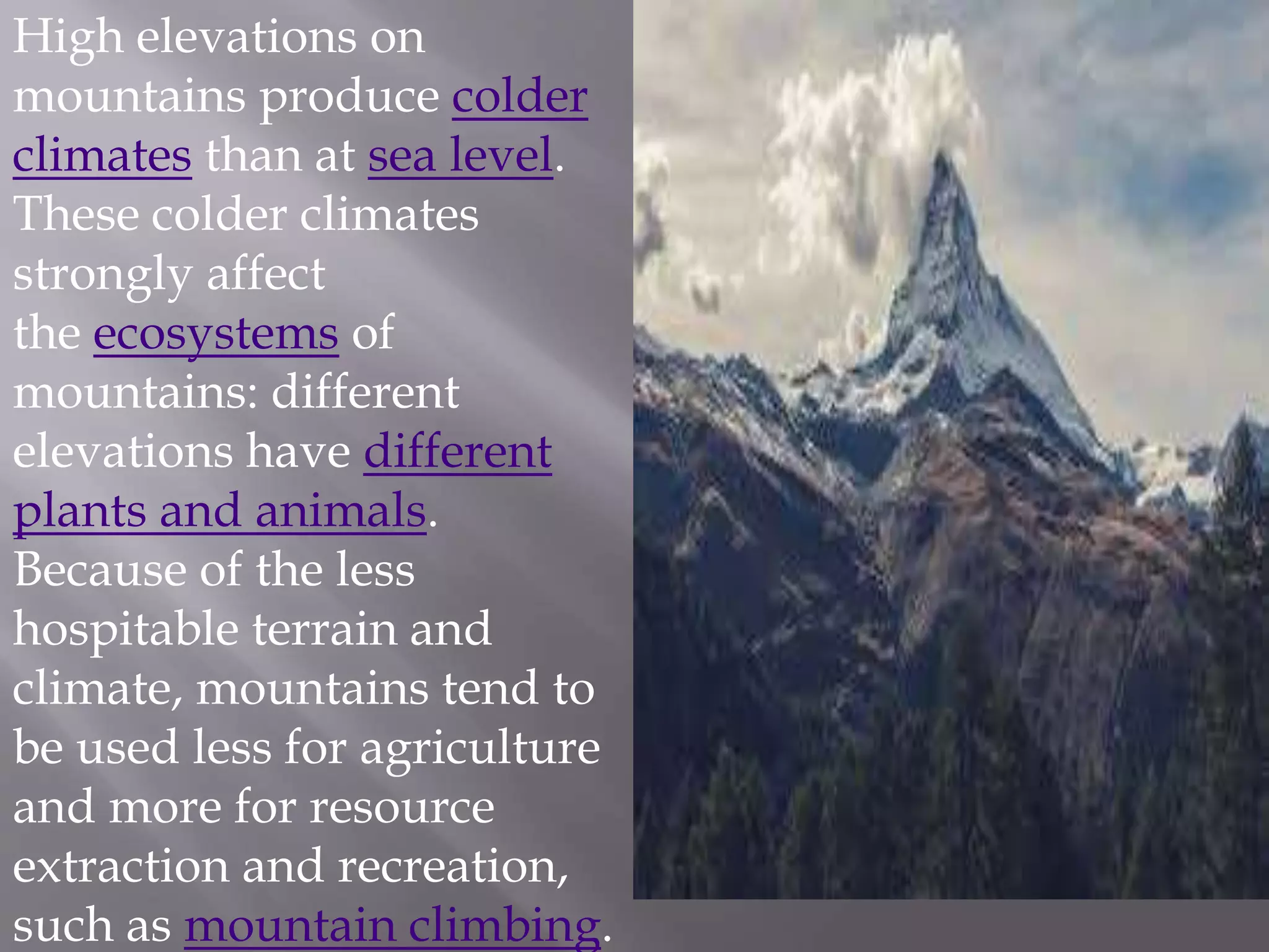 about mountain` | PPTX