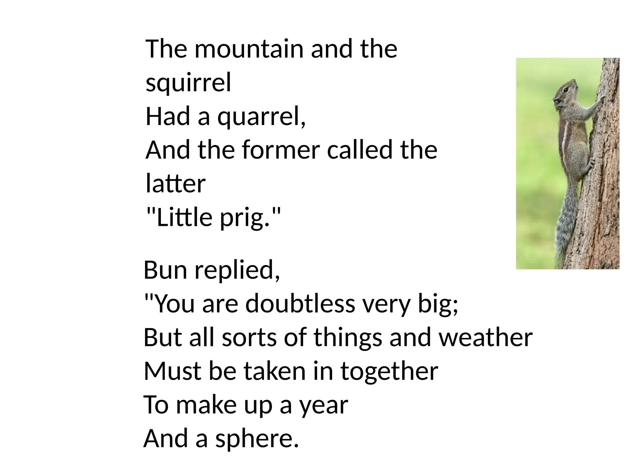 The Moral Poem on Mountain and Squirrel.pptx