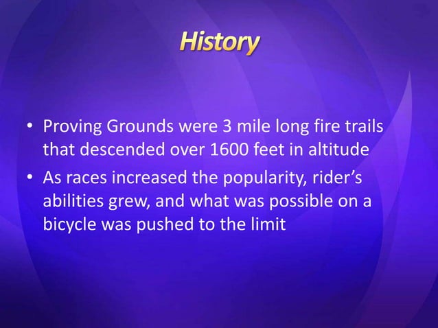 Mountain Biking And Its Effects On The Environment | PPTX | Cycling ...