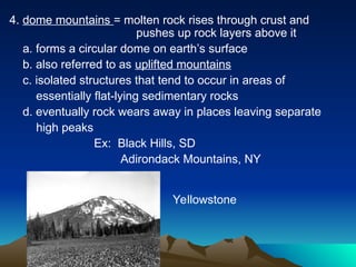MOUNTAIN BUILDING of engineering geology | PPT