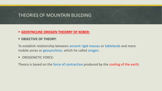 Mountain building theory | PPTX | Geography | Science