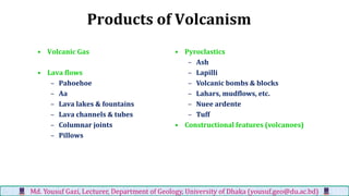 Mountain building & volcanism md. yousuf gazi | PDF
