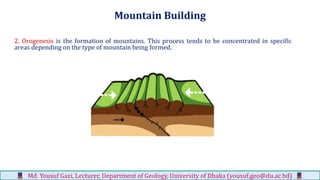 Mountain building & volcanism md. yousuf gazi | PDF
