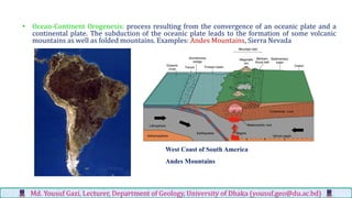 Mountain building & volcanism md. yousuf gazi | PDF