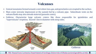 Mountain building & volcanism md. yousuf gazi | PDF