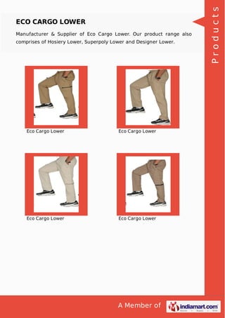 Mountain Colours, Ludhiana, Hosiery Lower | PDF
