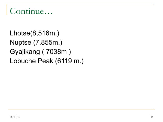 Mountaineering | PPT | Climbing | Extreme Sports