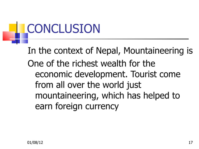 Mountaineering | PPT | Climbing | Extreme Sports