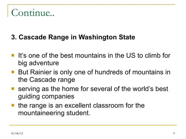 Mountaineering | PPT | Climbing | Extreme Sports