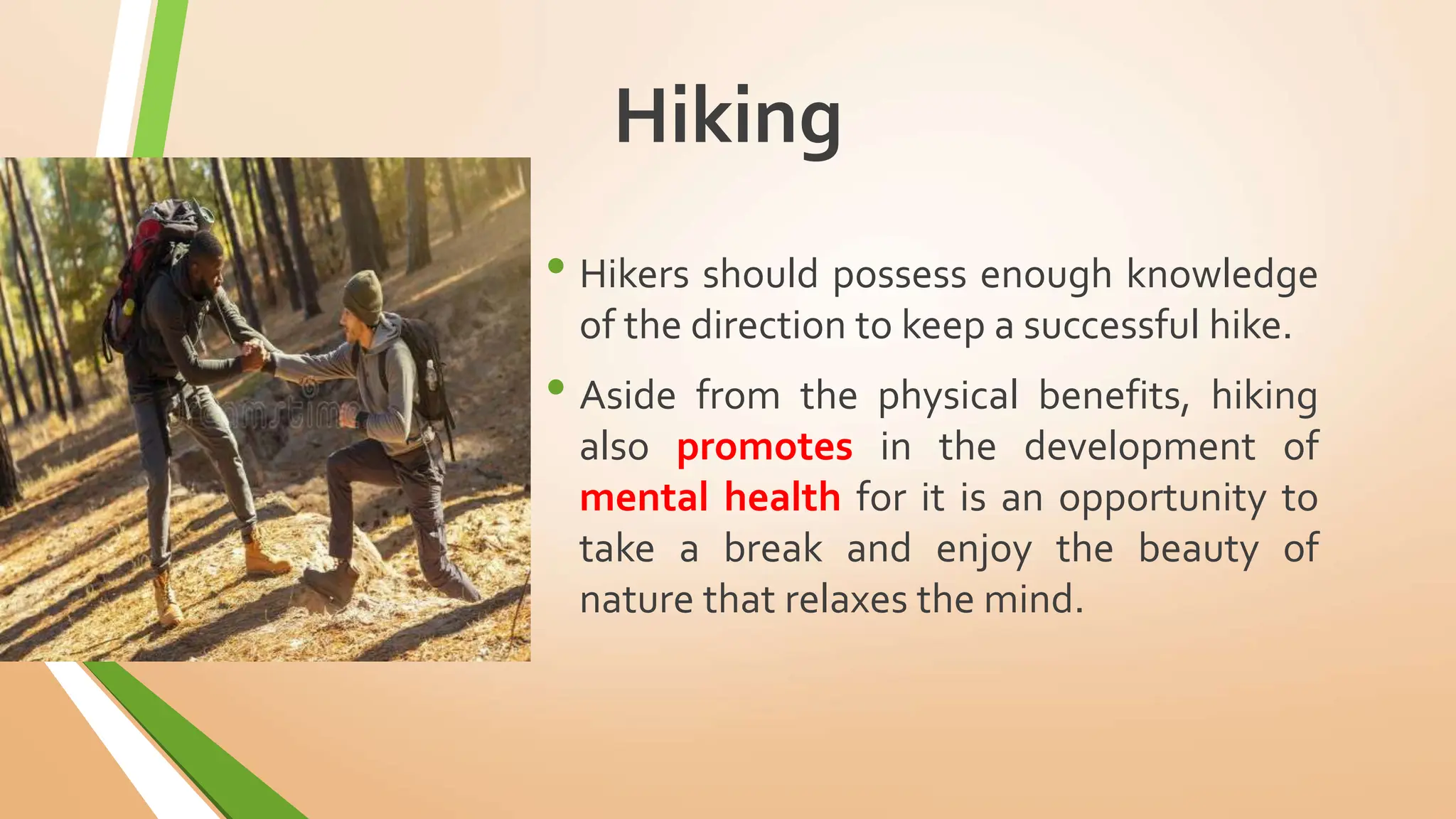 Mountaineering presentation for physical education grade 11 | PPTX