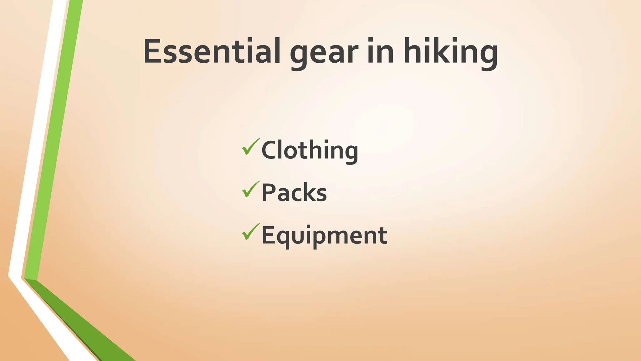 Mountaineering presentation for physical education grade 11 | PPTX