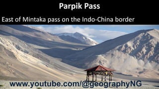 mountain pass of India | PPT