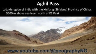 mountain pass of India | PPT