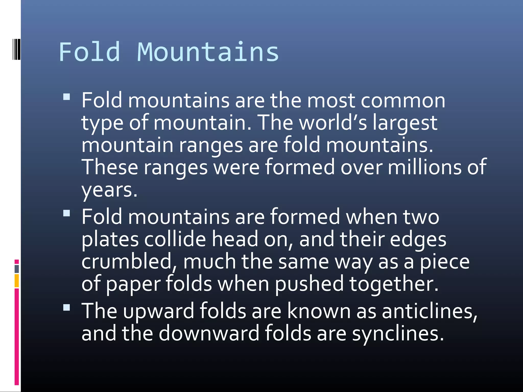 Types of Mountains | PPT