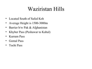 Mountains of Pakistan any physiography | PPT
