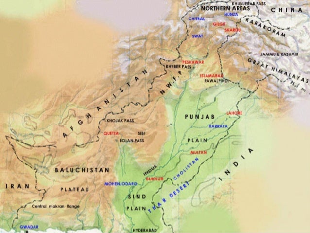 Mountains of Pakistan any physiography