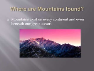 Mountains | PPTX
