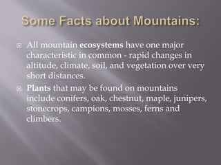 Mountains | PPTX