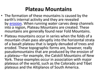 Mountains | PPTX