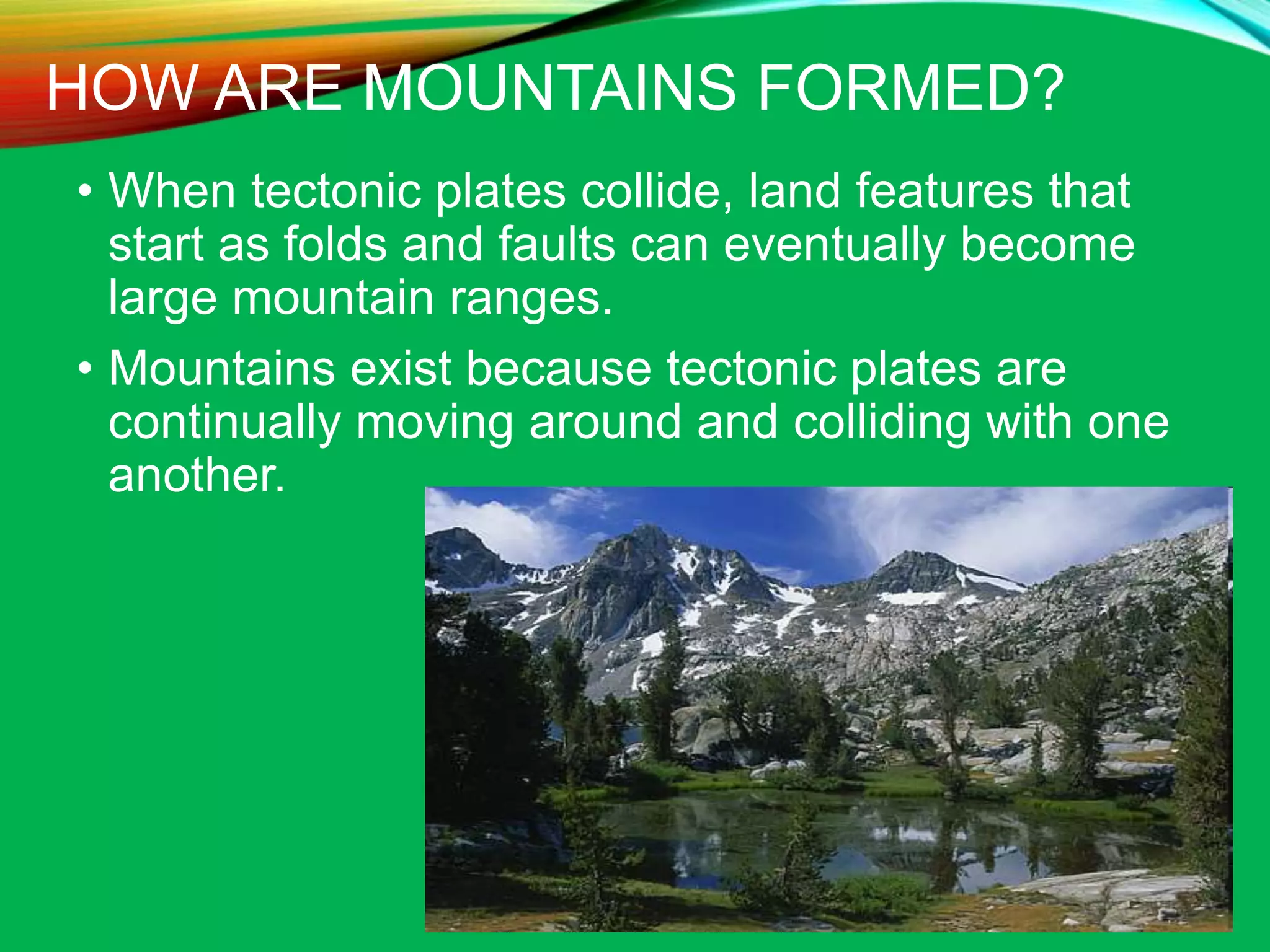 Mountains 5 types | PPTX