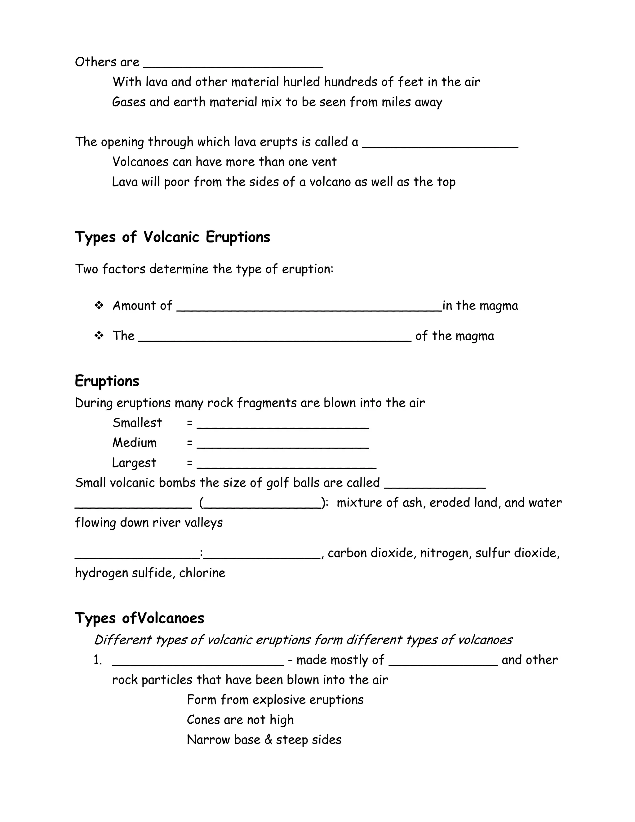 Mountains%2c earthquakes%2c volcanoes notes | PDF