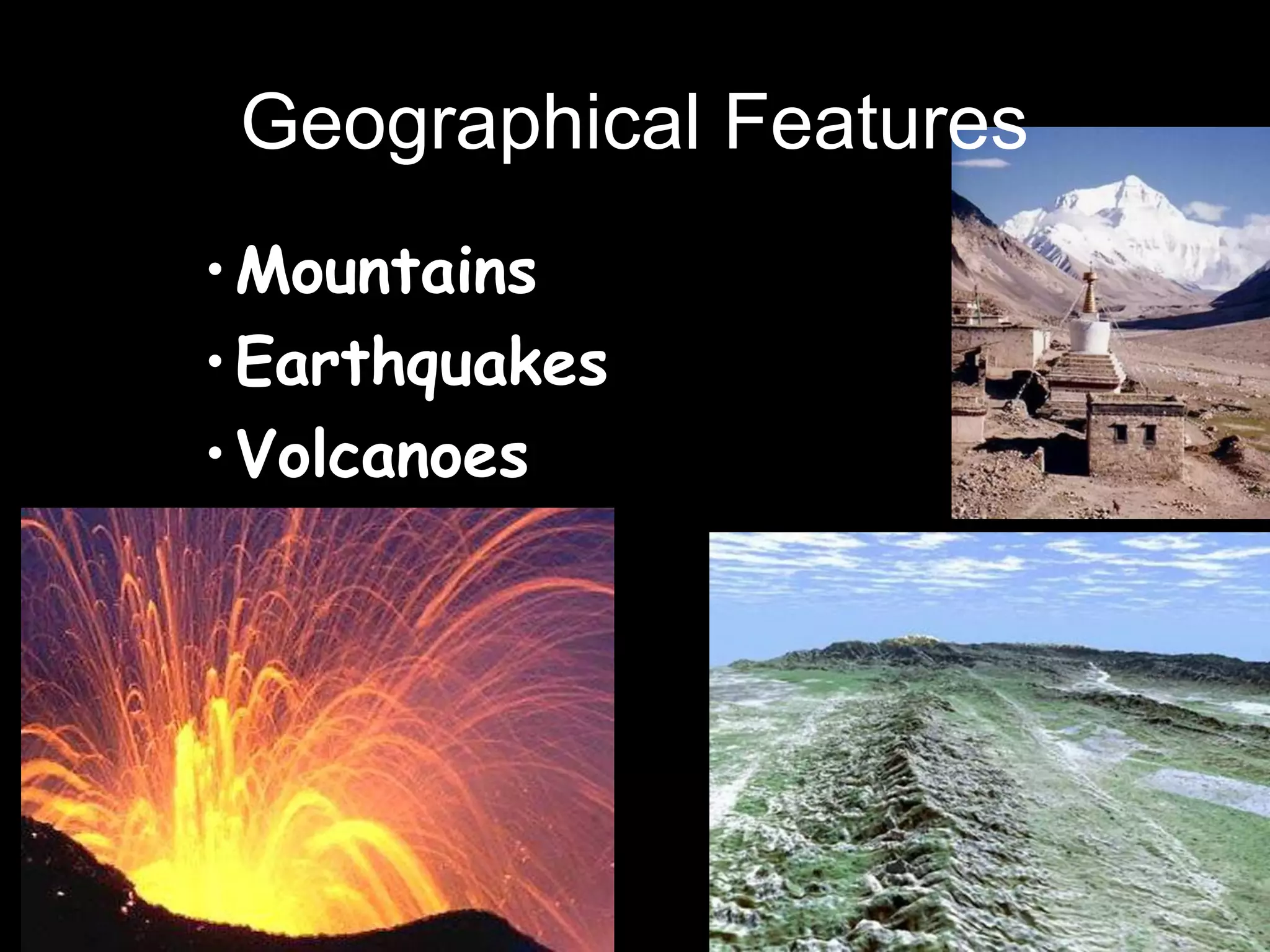 Mountains, earthquakes, and volcanoes | PPT