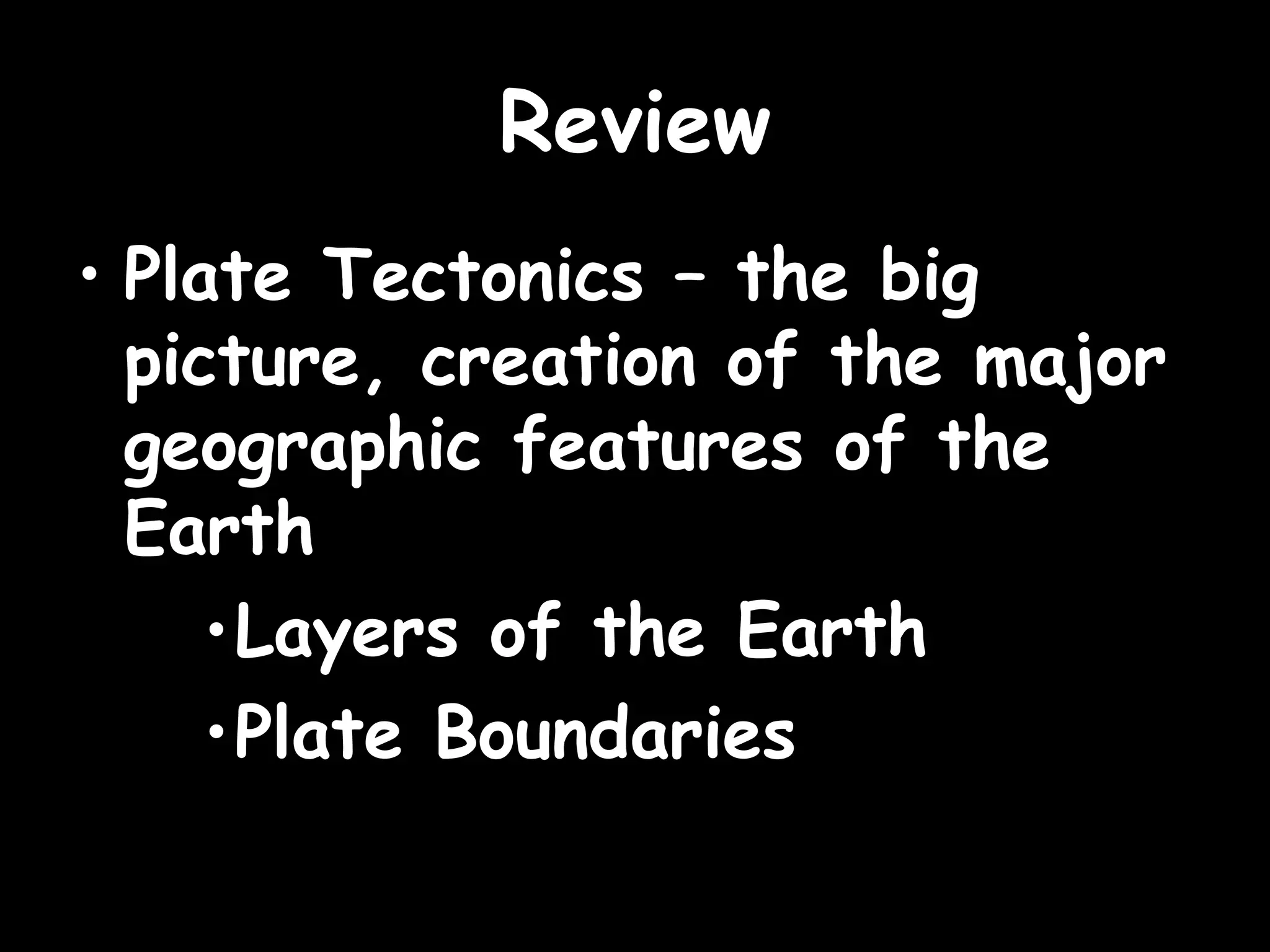 Mountains, earthquakes, and volcanoes | PPT