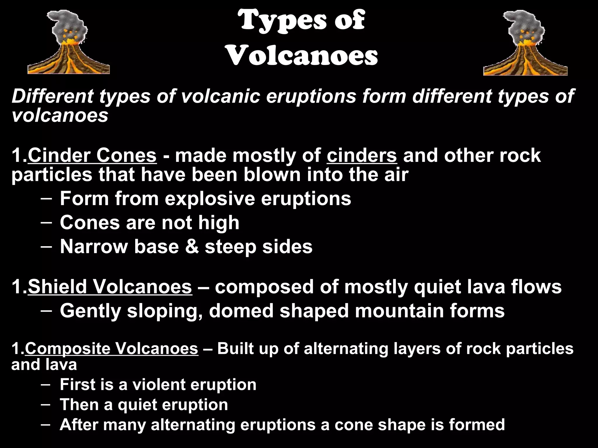 Mountains, earthquakes, and volcanoes | PPT