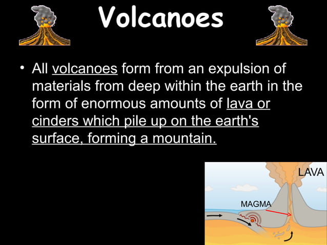 Mountains, earthquakes, and volcanoes | PPT