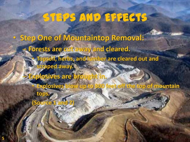 Mountain top removal ppt | PPT