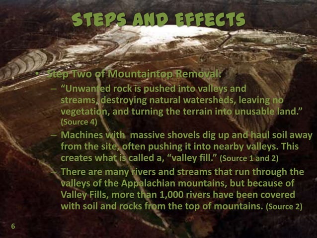 Mountain top removal ppt | PPT