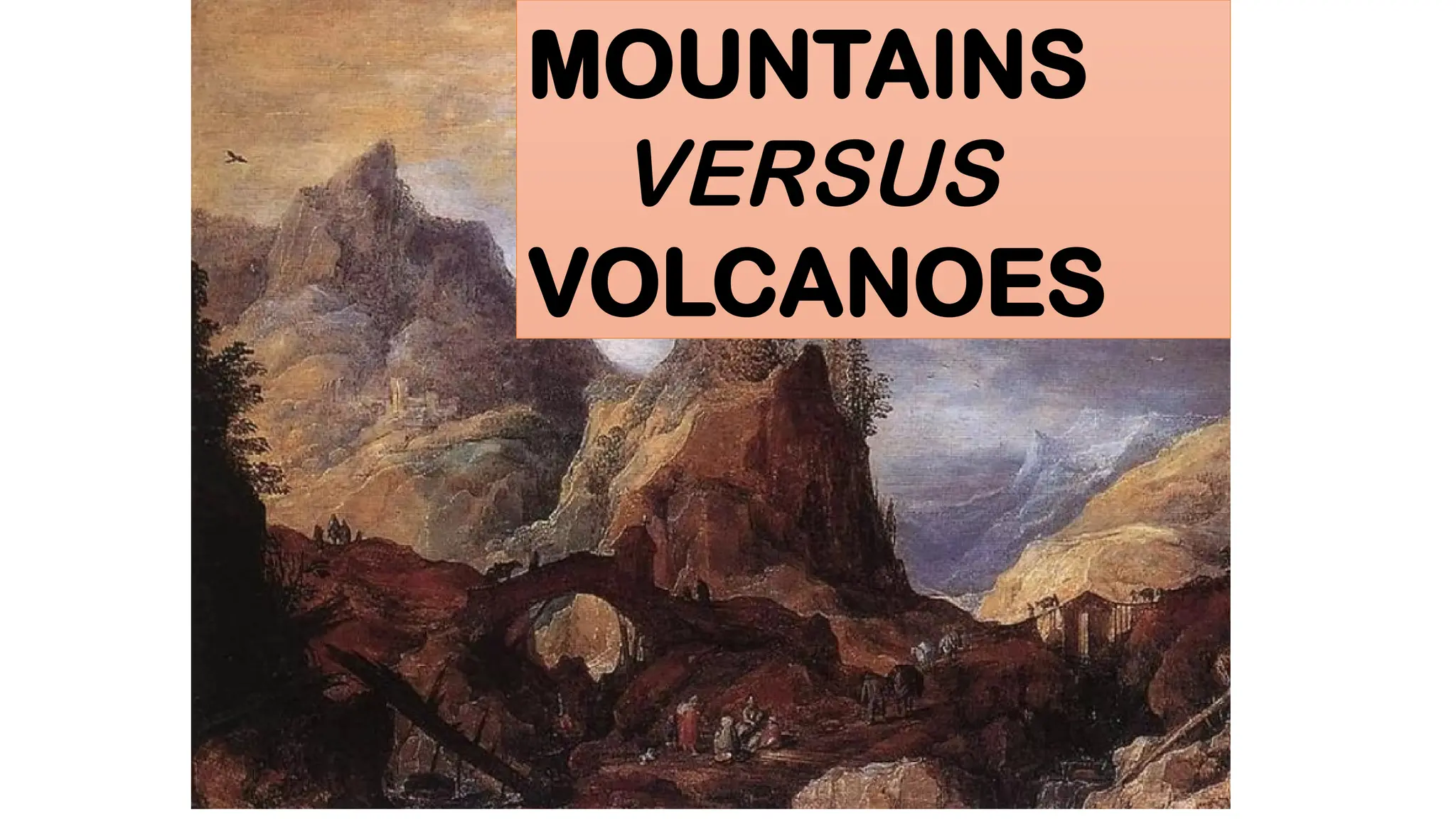 Mountain Vs. Volcano its form and characteristics | PPTX