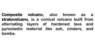 Mountain Vs. Volcano its form and characteristics | PPTX