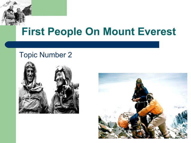 Mount Everest Project By Maddi | PPT